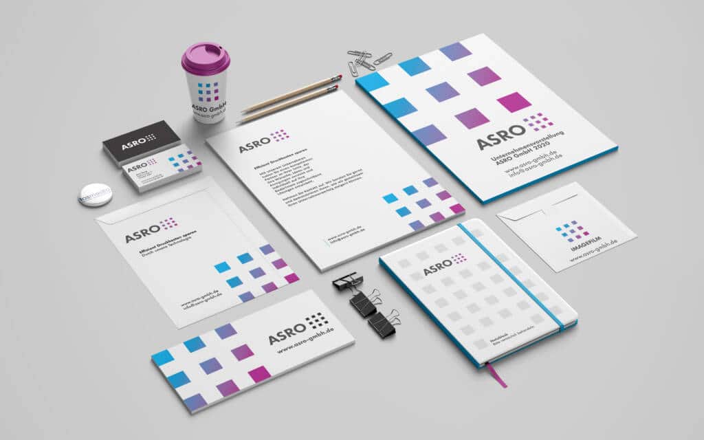 Corporate Design Asro GmbH - Webglow.de